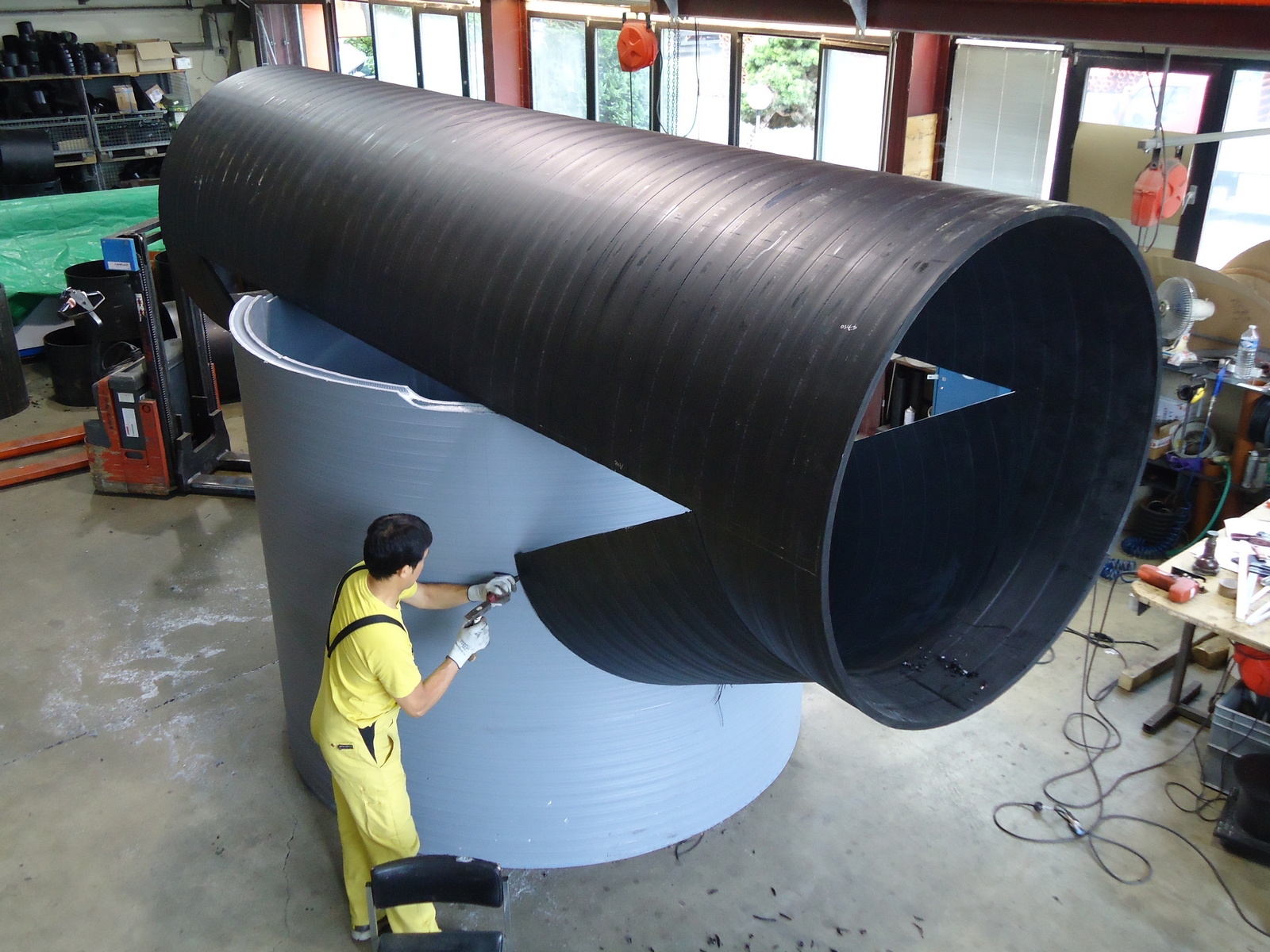 Déversoirs d'orages PVC ou HDPE - Canplast - Gestion des eaux